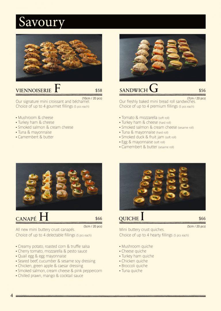 Menu – PAUL