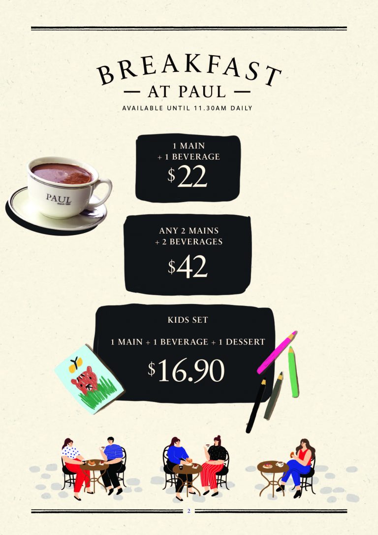 Menu – PAUL