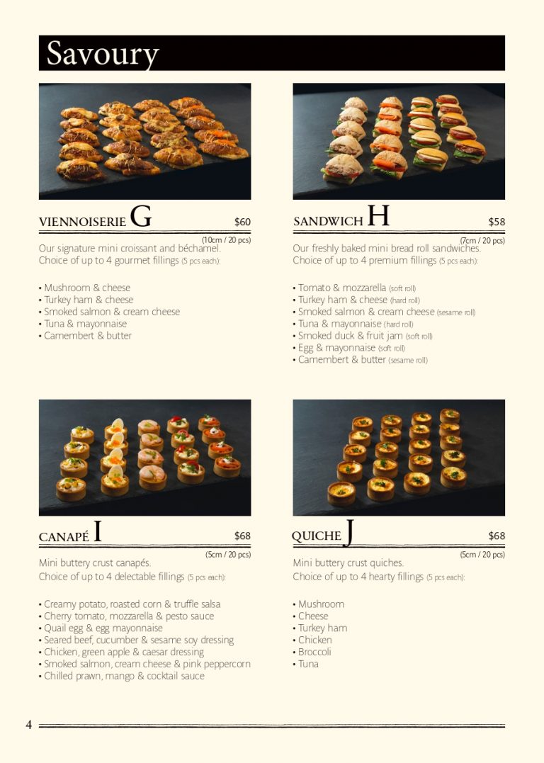 Menu – PAUL
